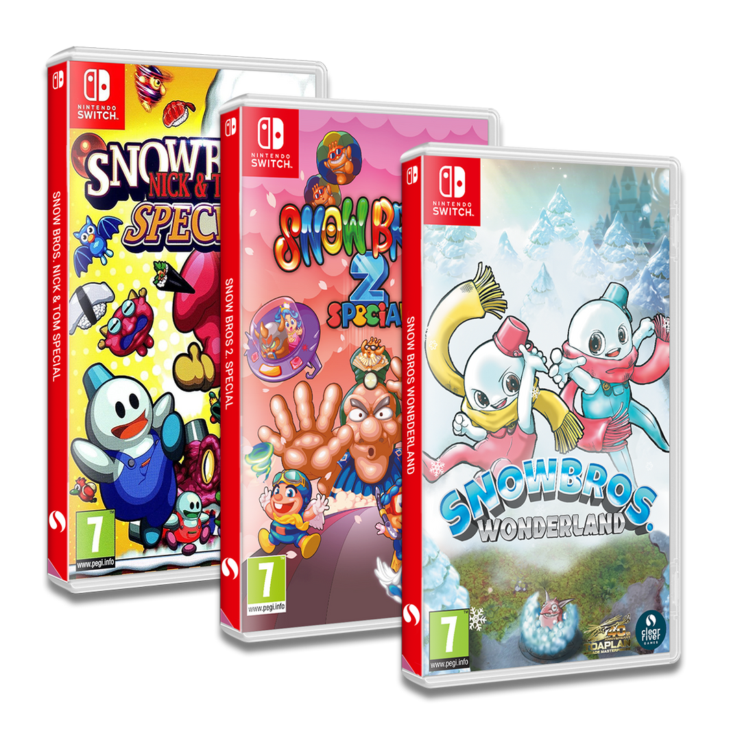 Snow Bros Bundle Collection – Clear River Games Online Shop